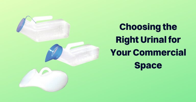 Choosing the Right Urinal for Your Commercial Space: A Comprehensive Guide