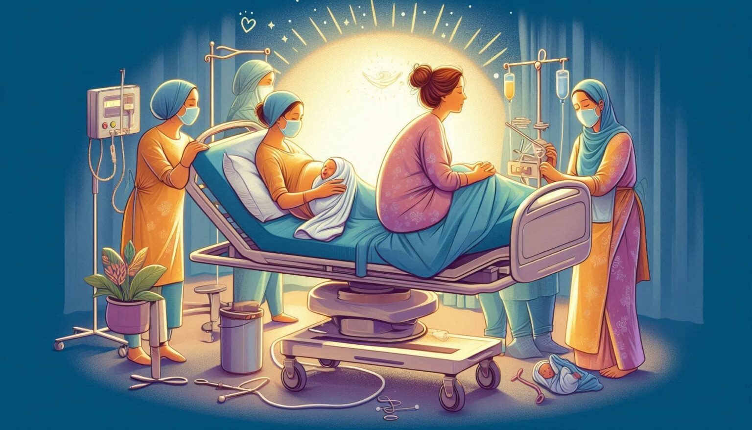 Empowering Mothers: The Role of Delivery Beds in Active Birthing