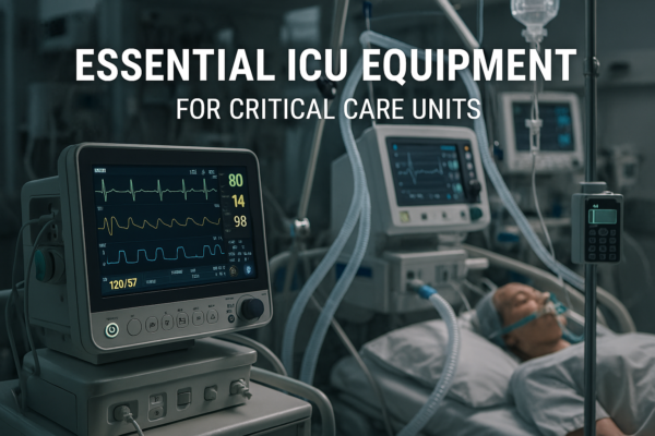 Essential ICU Equipment for Critical Care Units